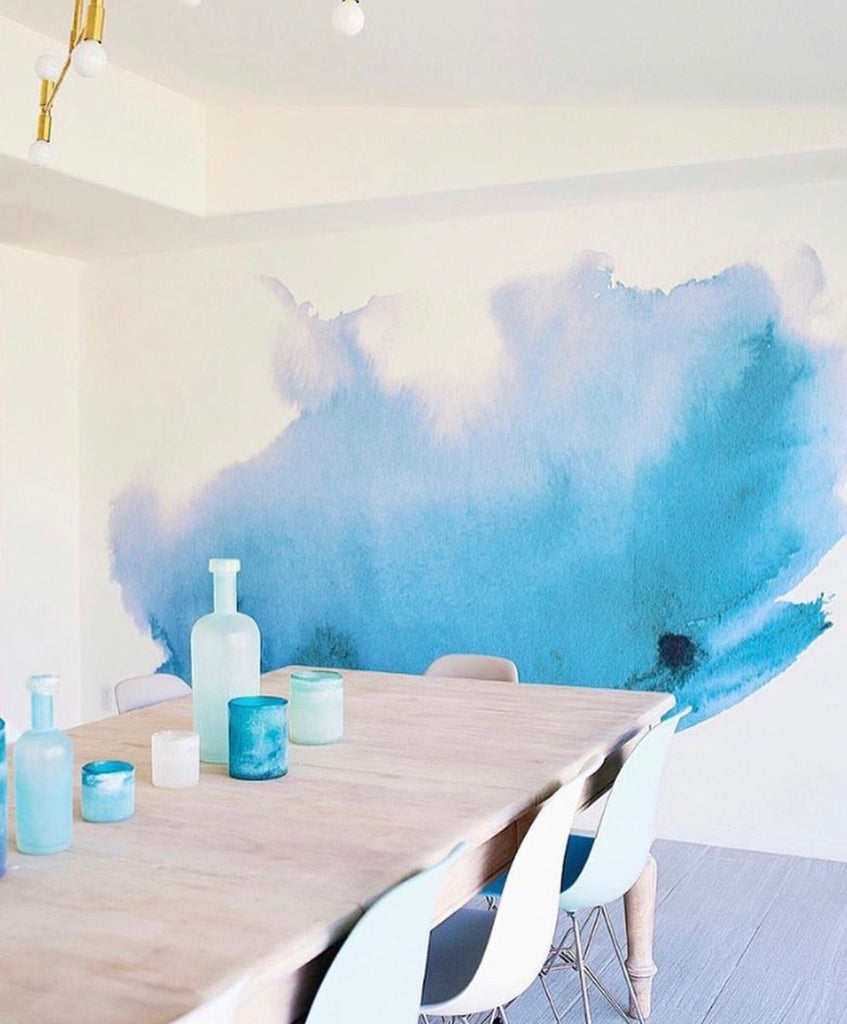 Minimalist Watercolor Wallpaper | Artistic Statement Walls – Anewall