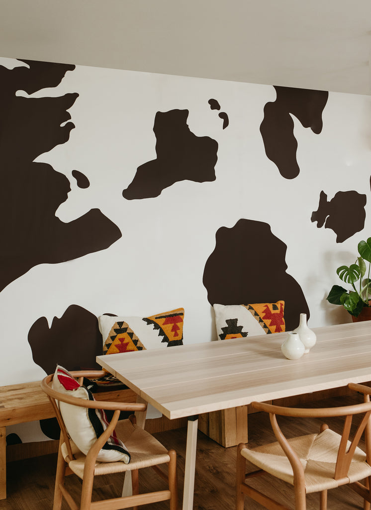 Cow Print Wallpaper | Bold Wall Decor for Modern Homes – Anewall