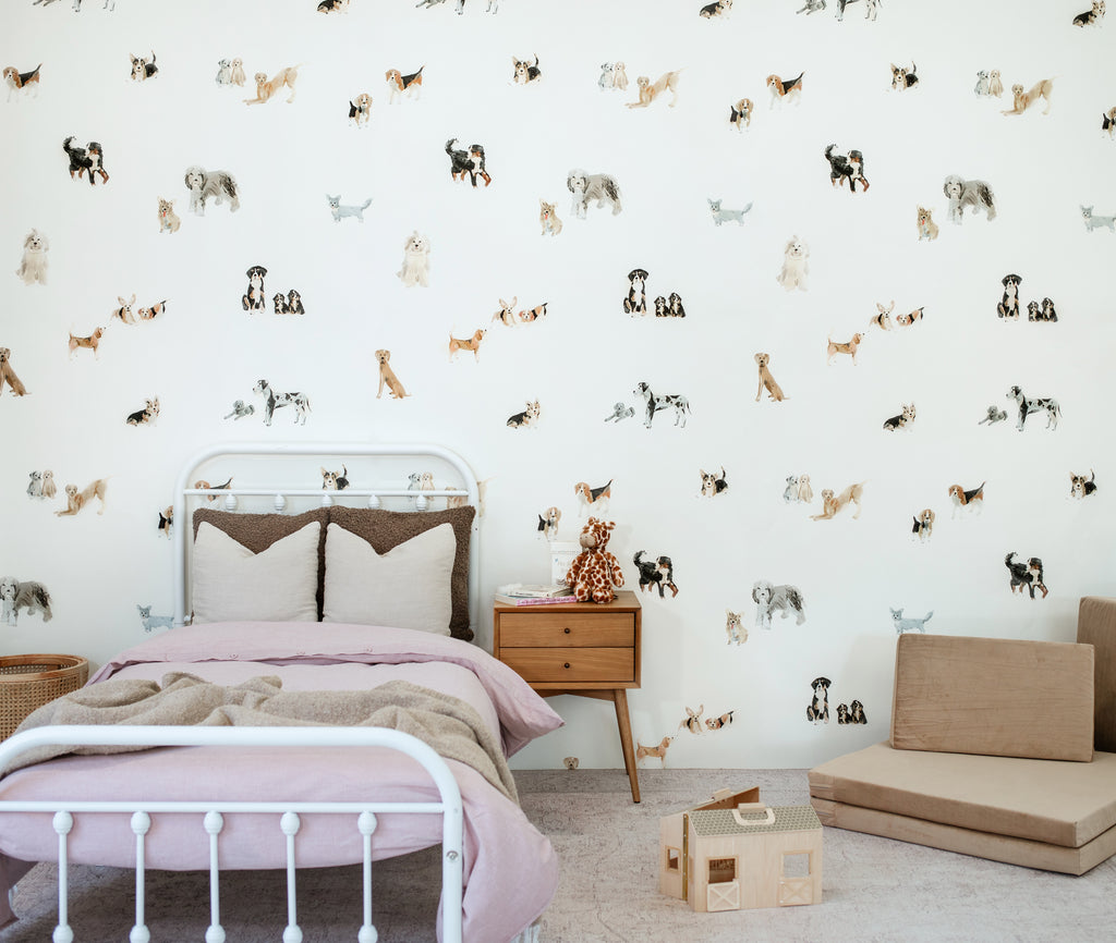 Dogs Mural Wallpaper | Anewall Mural Wallpapers